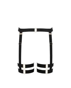 Bluebella Trinity Thigh Harness - Black