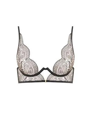 Bluebella Leliana High Apex Longline Bra - Black
