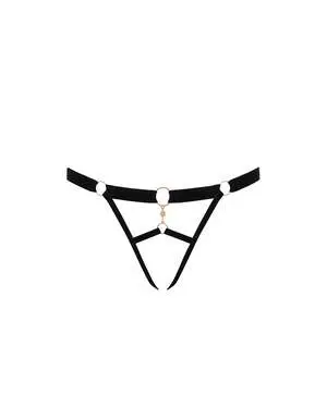 Bluebella Simone Open Panty - Black