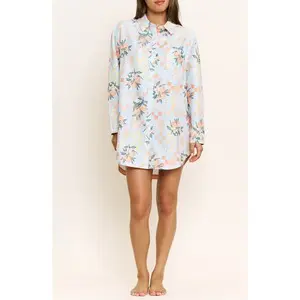 Honeydew Intimates Brunch Date Sleep Shirt - Citrus Check