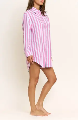 Honeydew Intimates Brunch Date Sleep Shirt - Drift Stripe