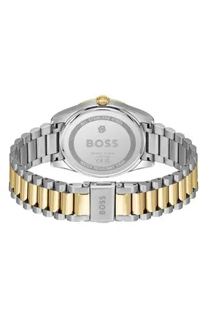 BOSS Two-tone Bracelet Watch - Blue