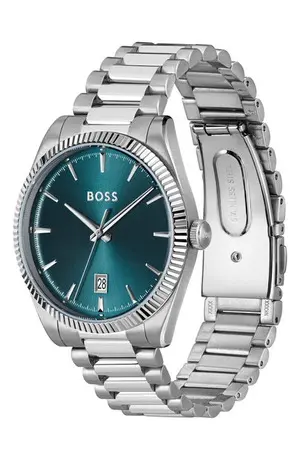 BOSS Cheswick Bracelet Watch - Blue