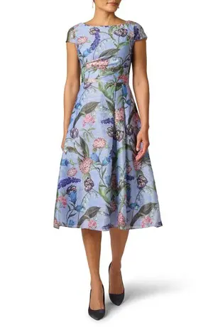 Adrianna Papell Boatneck Day Dresses