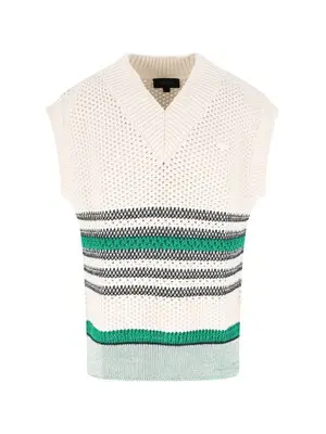 Lacoste Piqué Cotton Blend Vest