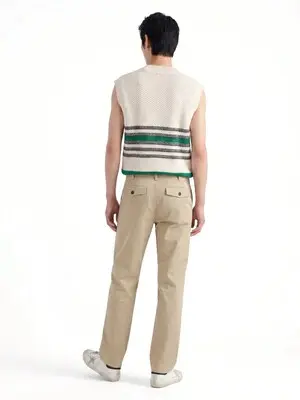 Lacoste Piqué Cotton Blend Vest