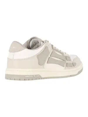 Amiri Skel Low-top Leather Sneakers - White