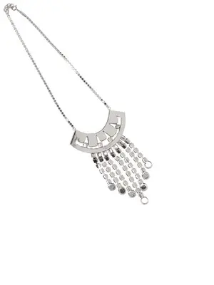 Dries Van Noten Necklace With Crystals - Silver