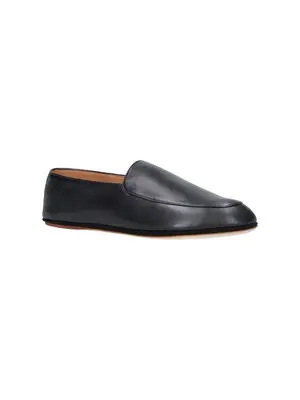 Loro Piana Anton Walk Loafers - Black