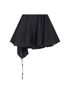 Y3 Asymmetrical "balloon" Mini Skirt