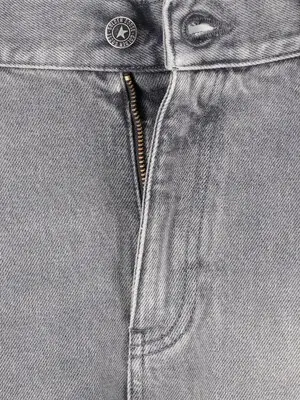 GOLDEN GOOSE Wide Leg Jeans With Studs