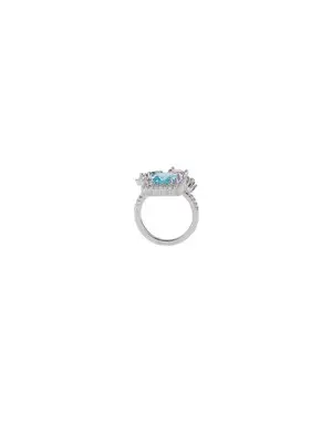 MAISON MARGIELA Crystal Ring - Silver