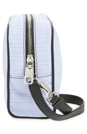 Dolce & Gabbana Stripe Poplin Wristlet - Multicolor Azzurro