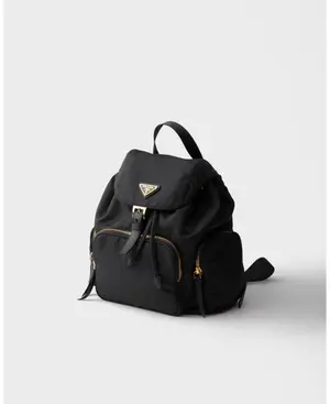 Prada Small Re-nylon Backpack - Black