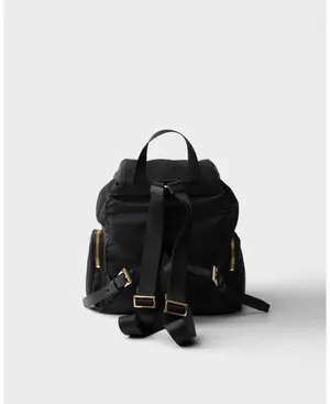 Prada Small Re-nylon Backpack - Black