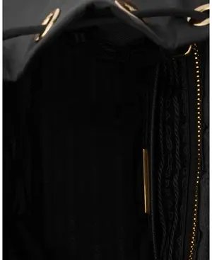 Prada Small Re-nylon Backpack - Black