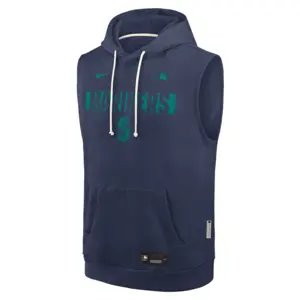Nike Authentic Collection Standard Issue Dri-fit Mlb Sleeveless Pullover Hoodie - Blue