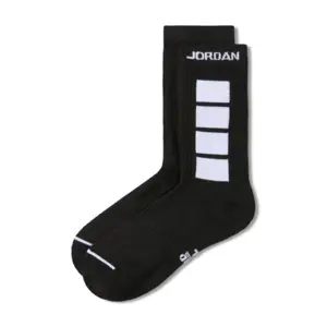 JORDAN Everyday Crew Socks - Black