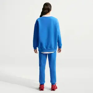 Nike Sportswear Phoenix Fleece Oversized Crew-neck Sweatshirt - Blue