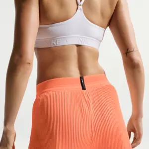 Nike Aeroswift Dri-fit Adv Mid-rise 3" Brief-lined Running Shorts - Orange