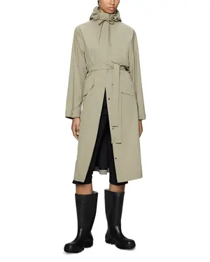 Rains Suva Hardshell Coat - Beige