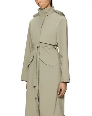 Rains Suva Hardshell Coat - Beige