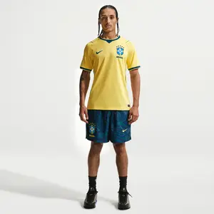 Nike Brazil National Team 2026 Stadium Home Soccer Jersey