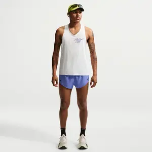 Nike Aeroswift Dri-fit Adv 2" Brief-lined Running Shorts - Blue