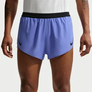 Nike Aeroswift Dri-fit Adv 2" Brief-lined Running Shorts - Blue
