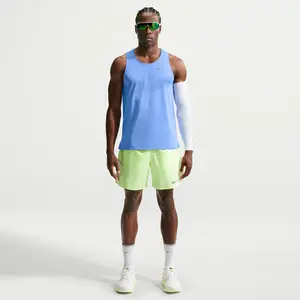 Nike Stride Dri-fit Adv Running Tank Top - Blue