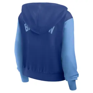 Nike Brooklyn Dodgers Cooperstown Mlb Full-zip Hoodie - Blue