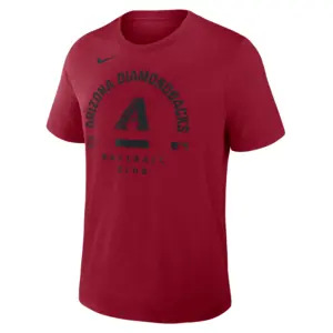 Nike Arizona Diamondbacks Authentic Collection Early Work Men's Dri-fit Mlb T-shirt Red
