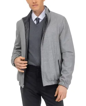 Gorski Reversible Nappa Leather And Loro Piana Cashmere & Wool Jacket - Black/gray