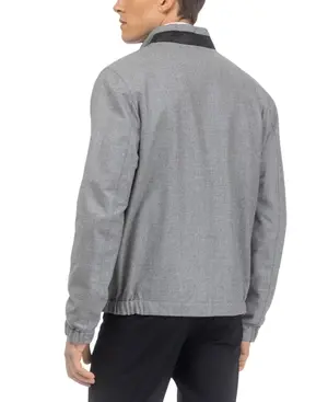 Gorski Reversible Nappa Leather And Loro Piana Cashmere & Wool Jacket - Black/gray