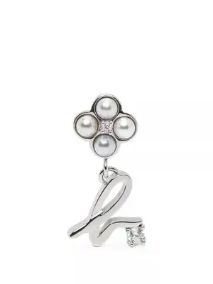 AGNES B. Double Bloom Earrings