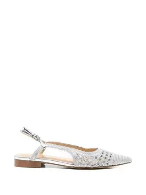 CHICONIC Crystal-embellished Mules