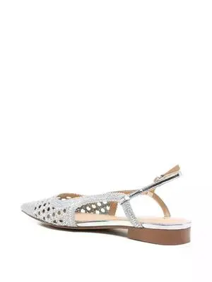 CHICONIC Crystal-embellished Mules