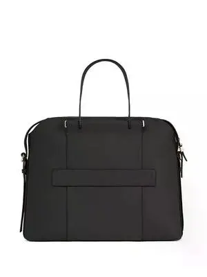 PIQUADRO Leather Laptop Bag - Grey