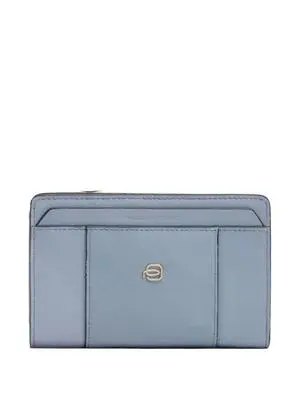 PIQUADRO Zip Closure Wallet Blue