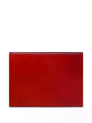 PIQUADRO Logo-lettering Wallet - Red