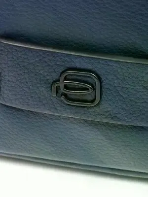 PIQUADRO Leather Laptop Bag
