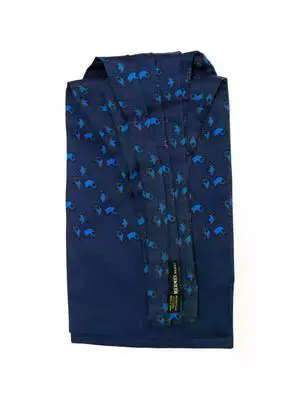 Hermès 2000s Printed Silk Scarf