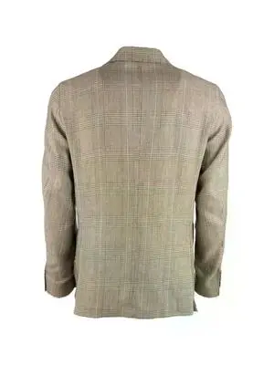 COLAMARINO Single-breasted Checked Blazer