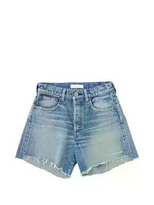 Moussy Vintage Graterford Distressed Denim Shorts