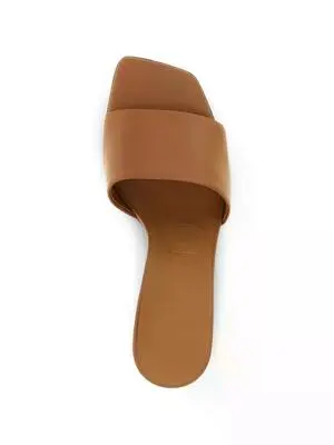 Vicini Lavenue Leather Sandals - Brown
