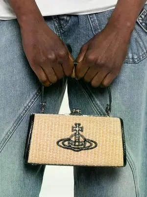 VIVIENNE WESTWOOD Orb-detail Clutch