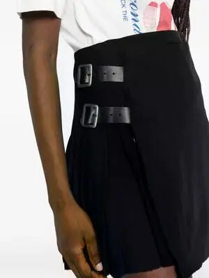 VIVIENNE WESTWOOD Buckle Pleated Mini Skirt