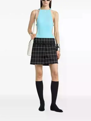 COURREGES Cut-out Swimsuit - Blue