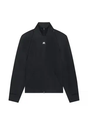 COURREGES Logo-detail Sweatshirt - Black
