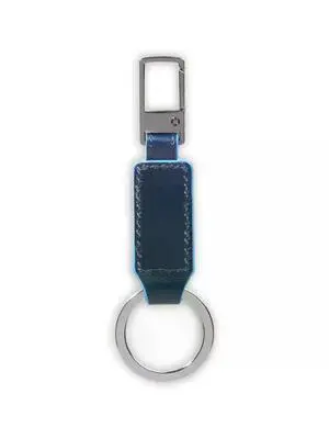 PIQUADRO Carabiner Leather Keyring